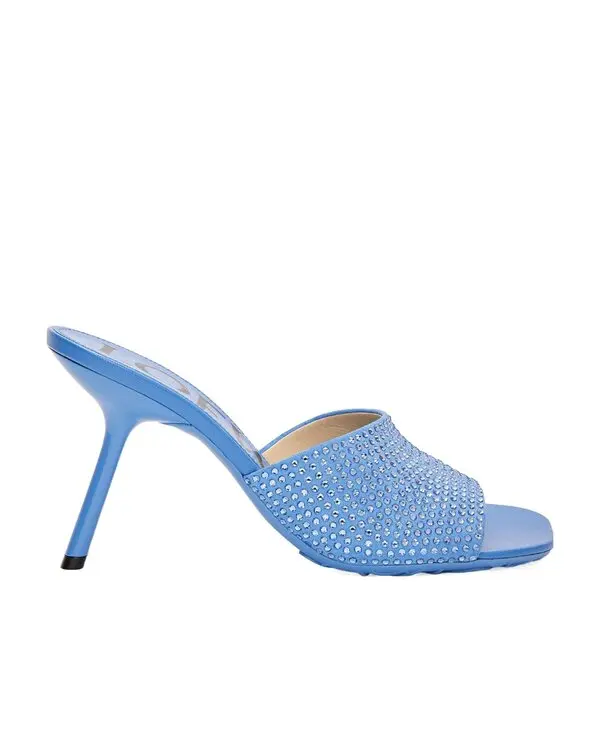 Loewe Embellished Slip-on Mules - Blue