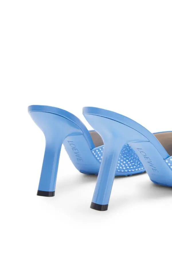Loewe Embellished Slip-on Mules - Blue