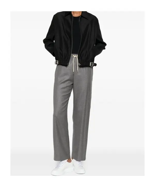 Celine Cashmere Flannel Jogging Pants - Grey