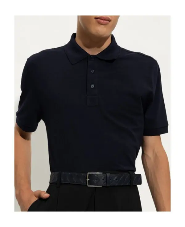 Bottega Veneta Intrecciato Belt - Blue