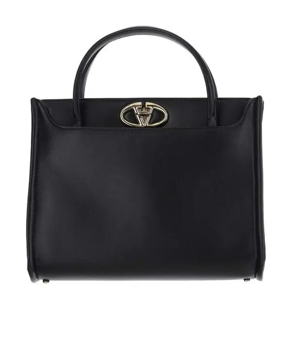 Valentino Garavani Vlogo Locker Small Calfskin Handbag