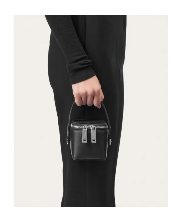 FERRAGAMO Micro Zip-around Bucket Bag