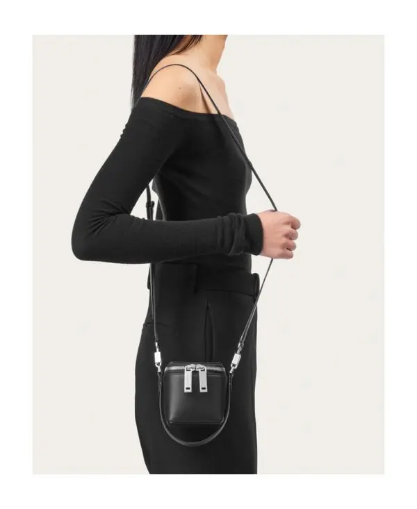 FERRAGAMO Micro Zip-around Bucket Bag