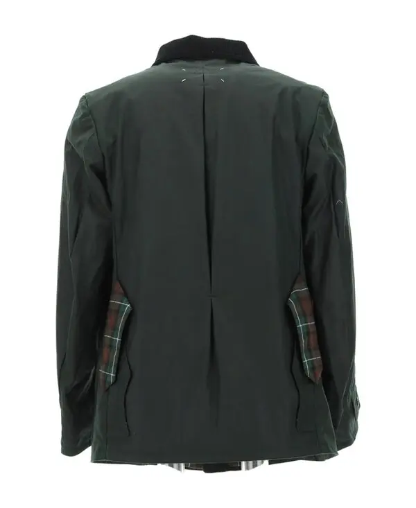 MAISON MARGIELA Lapel Collar Buttoned Long Sleeve Jacket