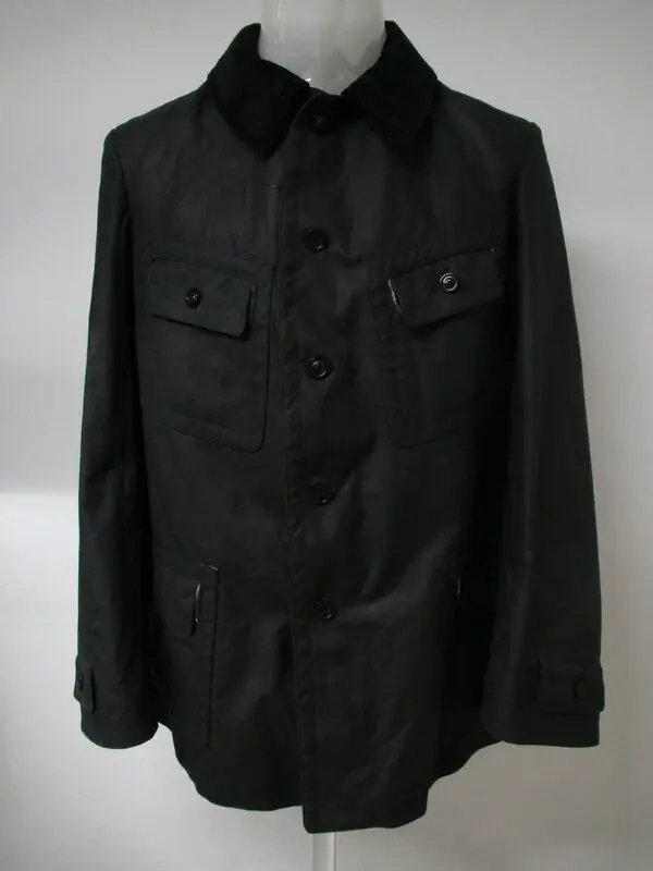 MAISON MARGIELA Lapel Collar Buttoned Long Sleeve Jacket