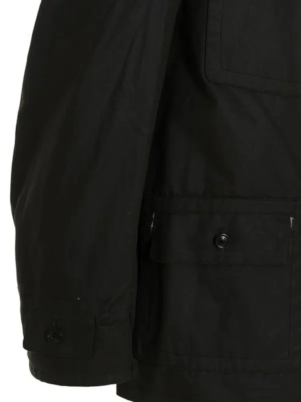 MAISON MARGIELA Lapel Collar Buttoned Long Sleeve Jacket