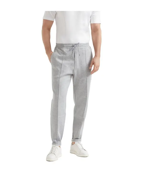 Brunello Cucinelli Ribbed Track Pants