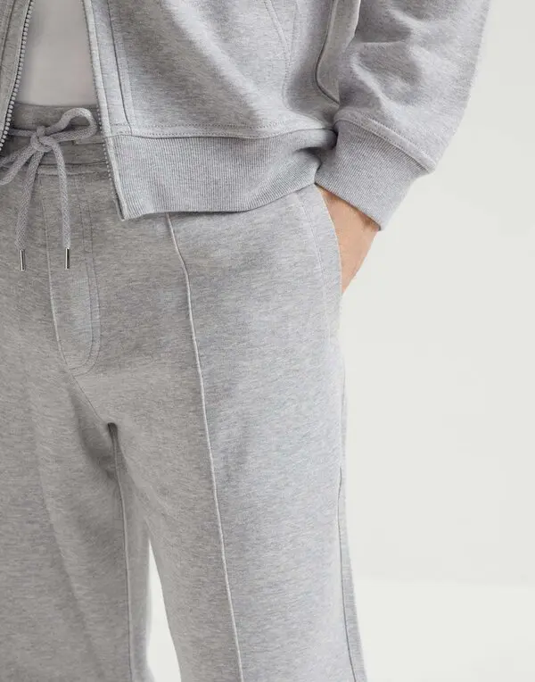 Brunello Cucinelli Ribbed Track Pants
