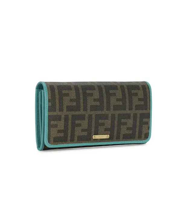 Fendi Double F Long Wallet