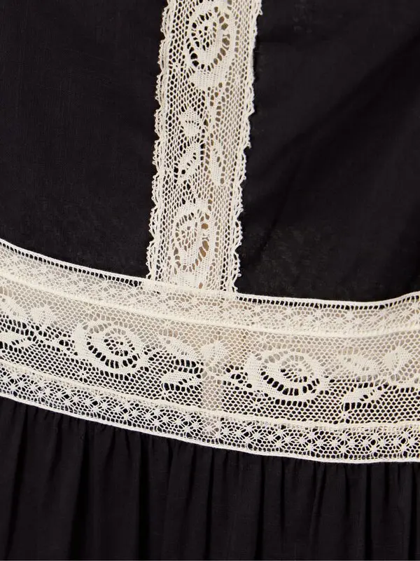 Zimmermann Sleeveless Lace Panel Dress