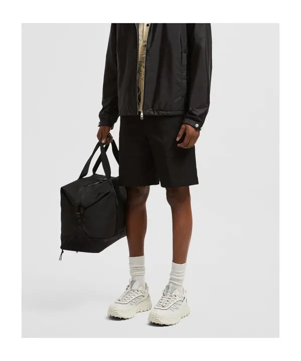 Moncler Belted Denim Shorts - Black