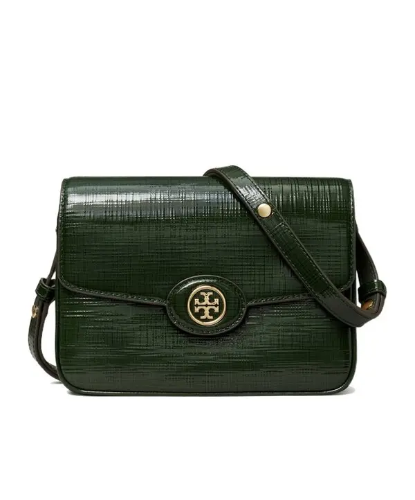 Tory Burch Robinson Convertible Shoulder Bag - Black