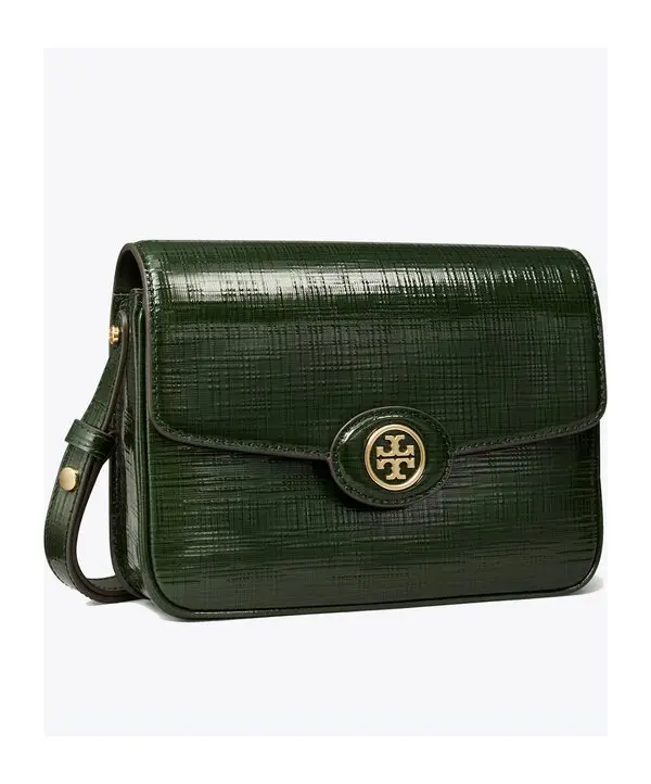 Tory Burch Robinson Convertible Shoulder Bag - Black