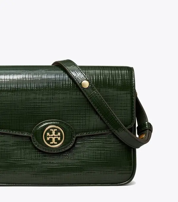 Tory Burch Robinson Convertible Shoulder Bag - Black