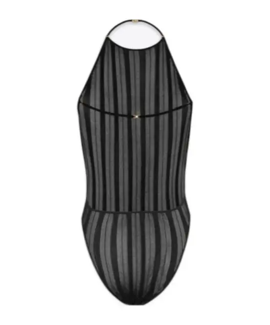Saint Laurent Backless Halterneck Bodysuit