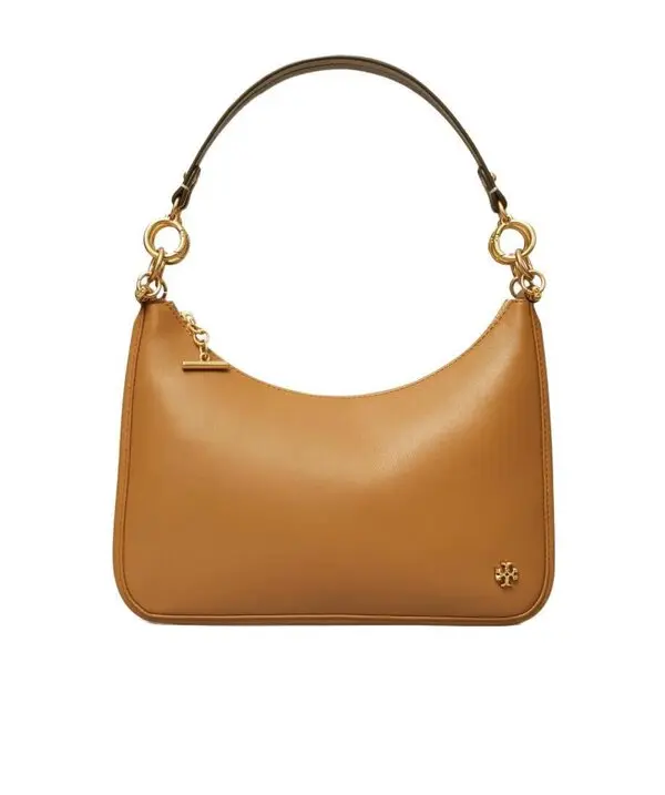 Tory Burch Logo Plaque Detail Shoulder Bag