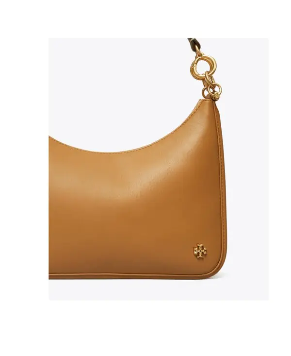 Tory Burch Logo Plaque Detail Shoulder Bag