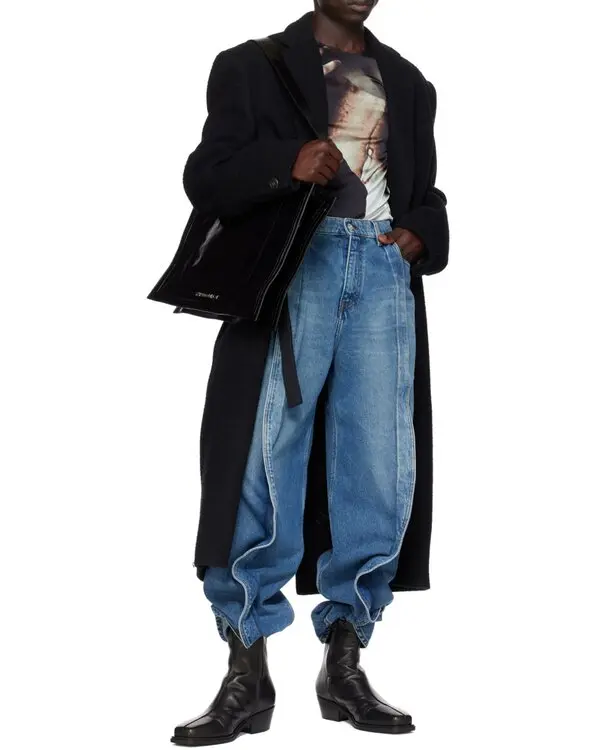 Y/project Belt-loop Jeans With Multiple Pockets