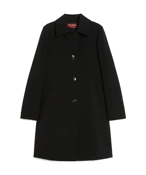 Max Mara Mstracconto Long Coat - Black
