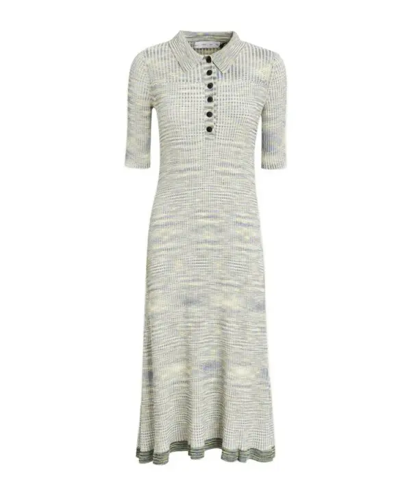 Proenza Schouler Button-up Collared Midi Dress - No