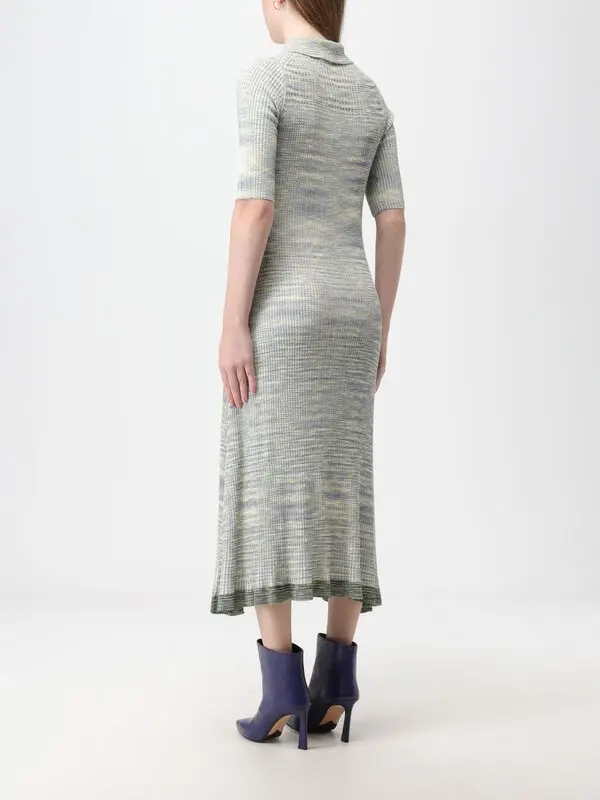 Proenza Schouler Button-up Collared Midi Dress - No