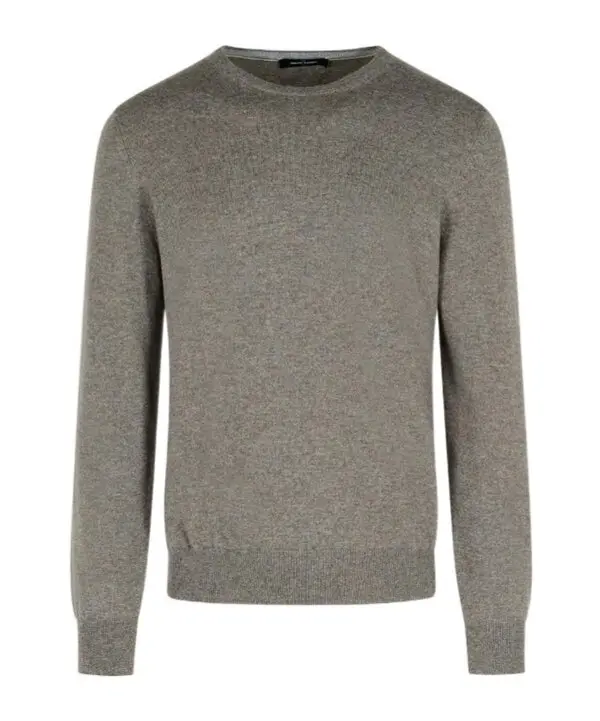 GRAN SASSO Long Sleeve Crewneck Jumper - Gray