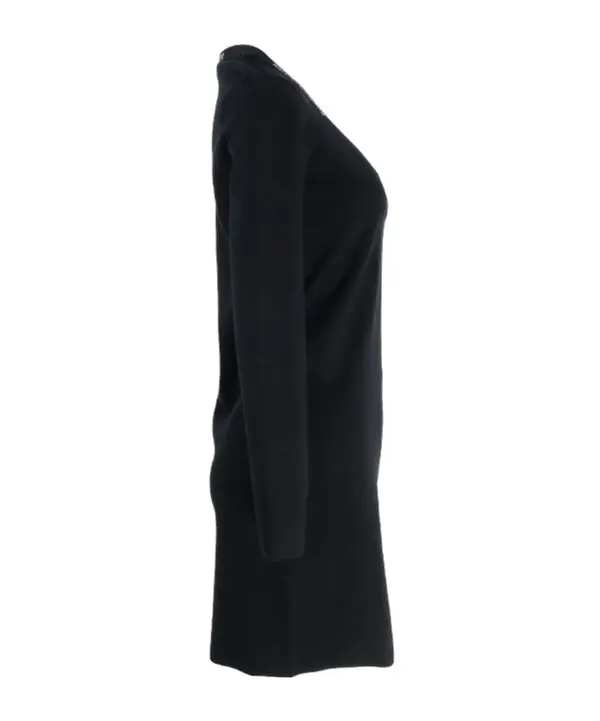 Alexander Wang Logo Jacquard Scoop Neck Mini Dress