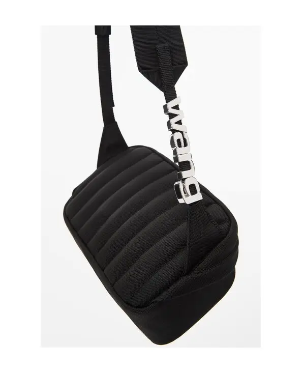 Alexander Wang Heiress Logo Plaque Crossbody Bag