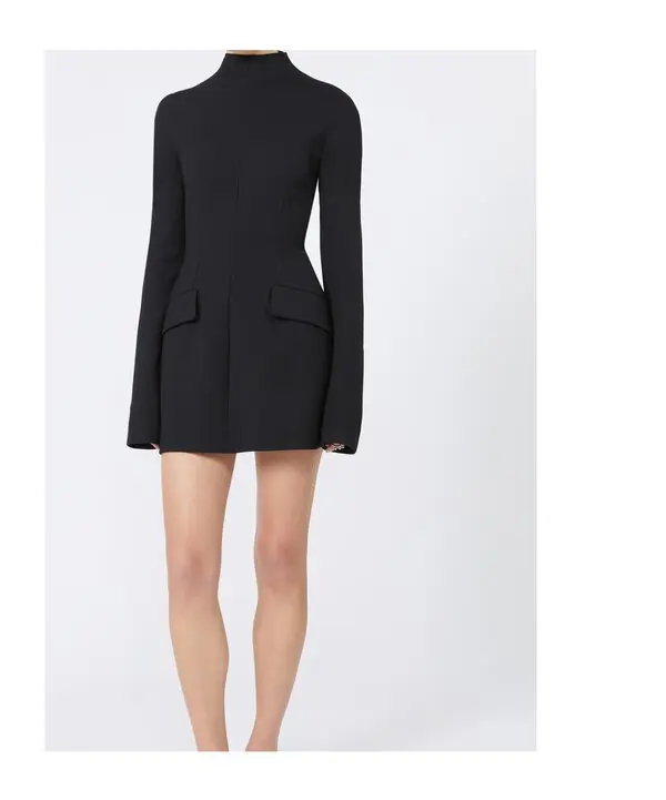 Sportmax Tefrite Long-sleeved Mini Dress