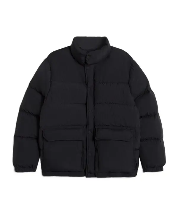 Maison Kitsuné Quilted Down Puffer Jacket - Black