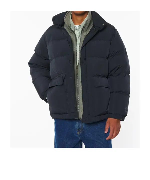 Maison Kitsuné Quilted Down Puffer Jacket - Black