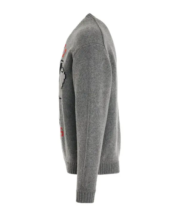 Kenzo Elephant Motif Crewneck Sweater