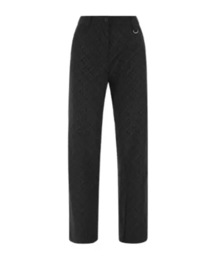 MARINE SERRE Monogram Tailored Trousers