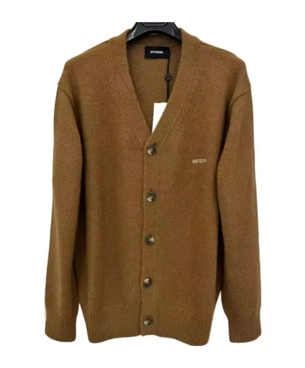 We11Done Long-sleeved Knitted Cardigan - Camel