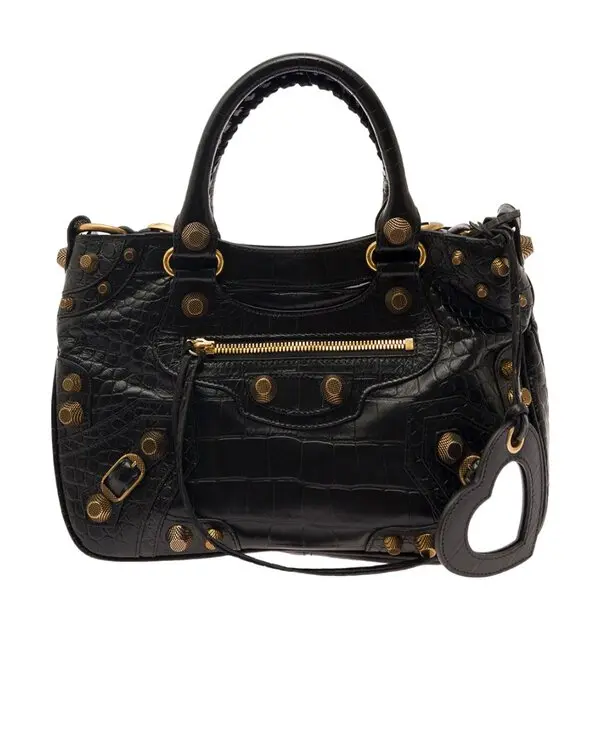 Balenciaga Neo Cagole Xs Handbag - Black
