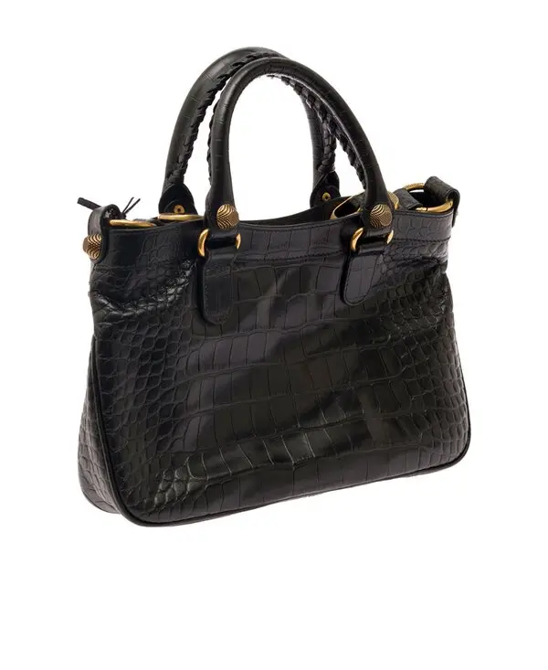 Balenciaga Neo Cagole Xs Handbag - Black