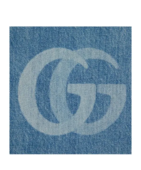 Gucci Lasered Double G Denim Jeans