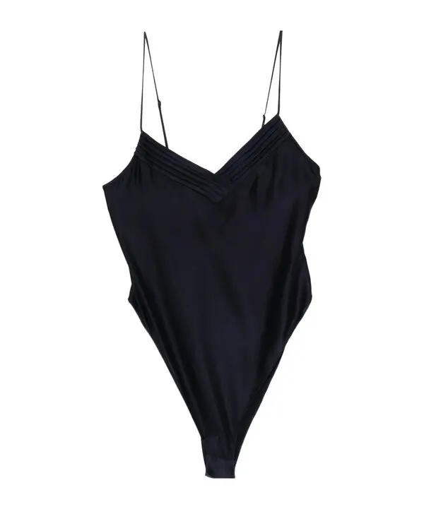 FORTE_FORTE V-neck Top With Adjustable Straps