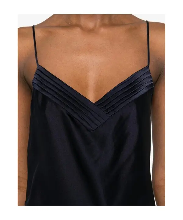 FORTE_FORTE V-neck Top With Adjustable Straps