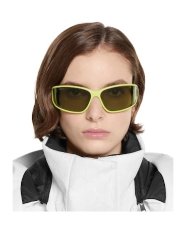 Gucci Rectangular Frame Sunglasses