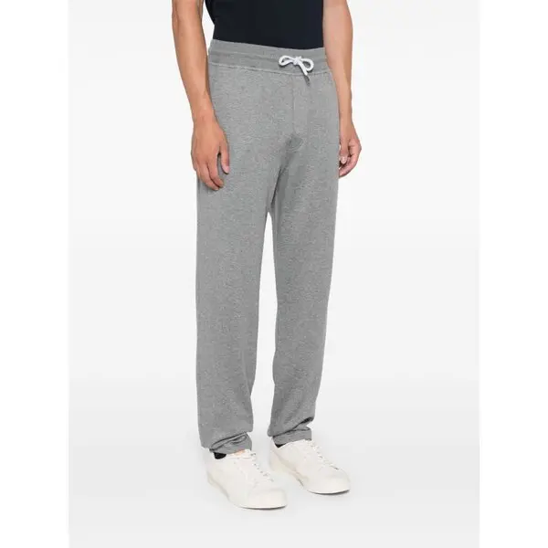Brunello Cucinelli Drawstring Straight Leg Pants - Medium Grey