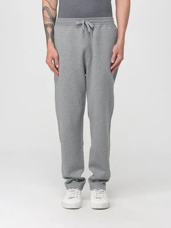 Brunello Cucinelli Drawstring Straight Leg Pants - Medium Grey