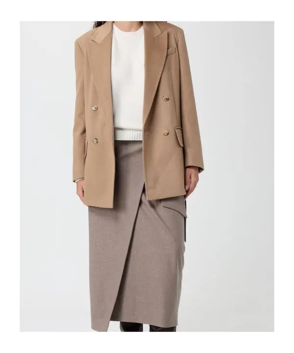Max Mara Turtleneck Knitted Jumper - Cream