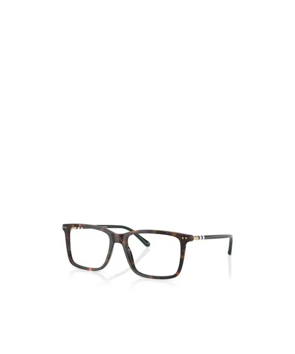 Polo Ralph Lauren Rectangular Frame Eyeglasses - Shiny-dark-havana