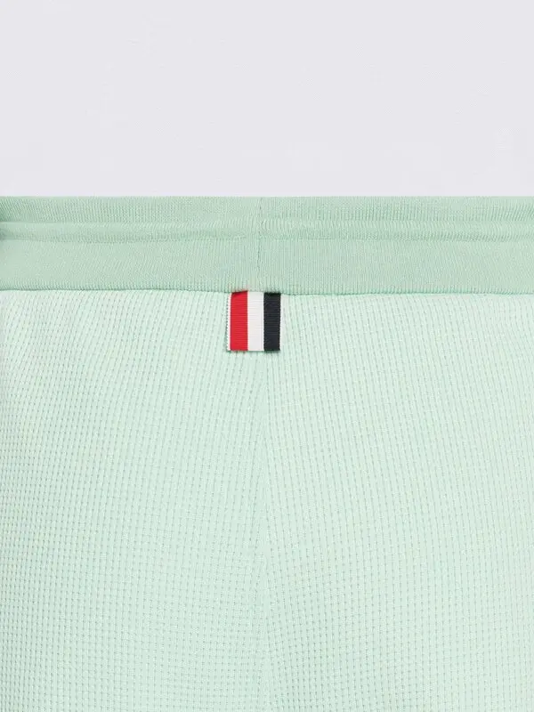 Thom Browne 4-bar Stripe Waffle Sports Shorts