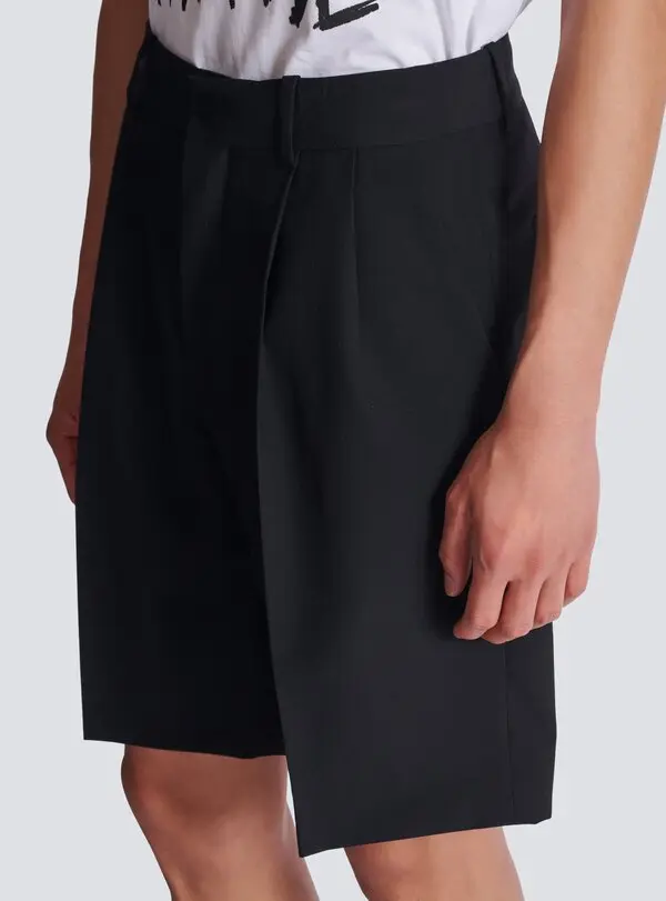 Balmain Darted Bermuda Shorts