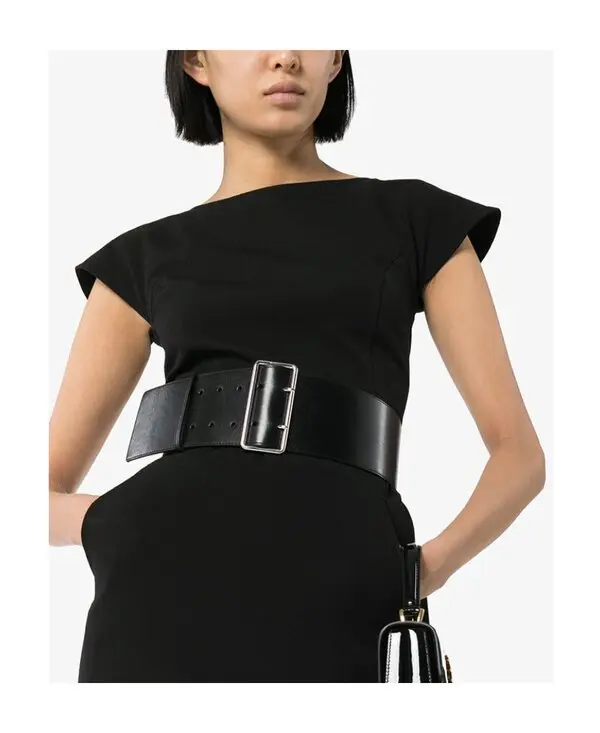 Alexander McQueen Leather Waist Belt