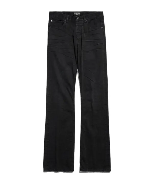 Balenciaga Low-waisted Straight-leg Jeans