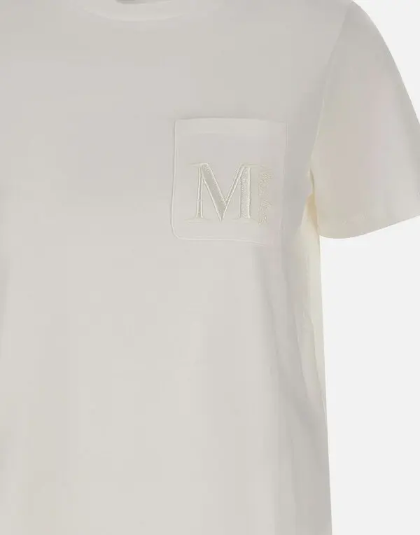 Max Mara Embroidered Logo Crewneck T-shirt