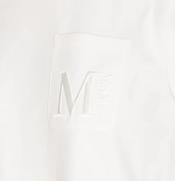Max Mara Embroidered Logo Crewneck T-shirt